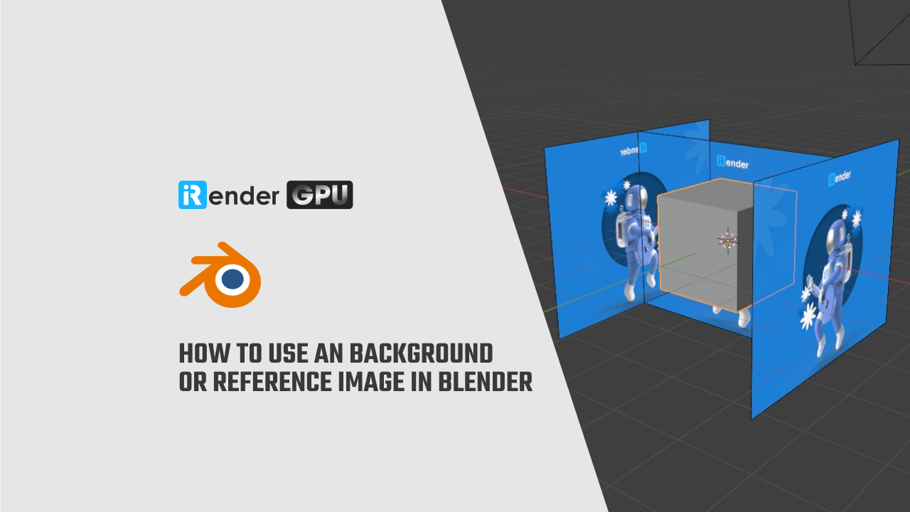 How to use an background or reference image in Blender
