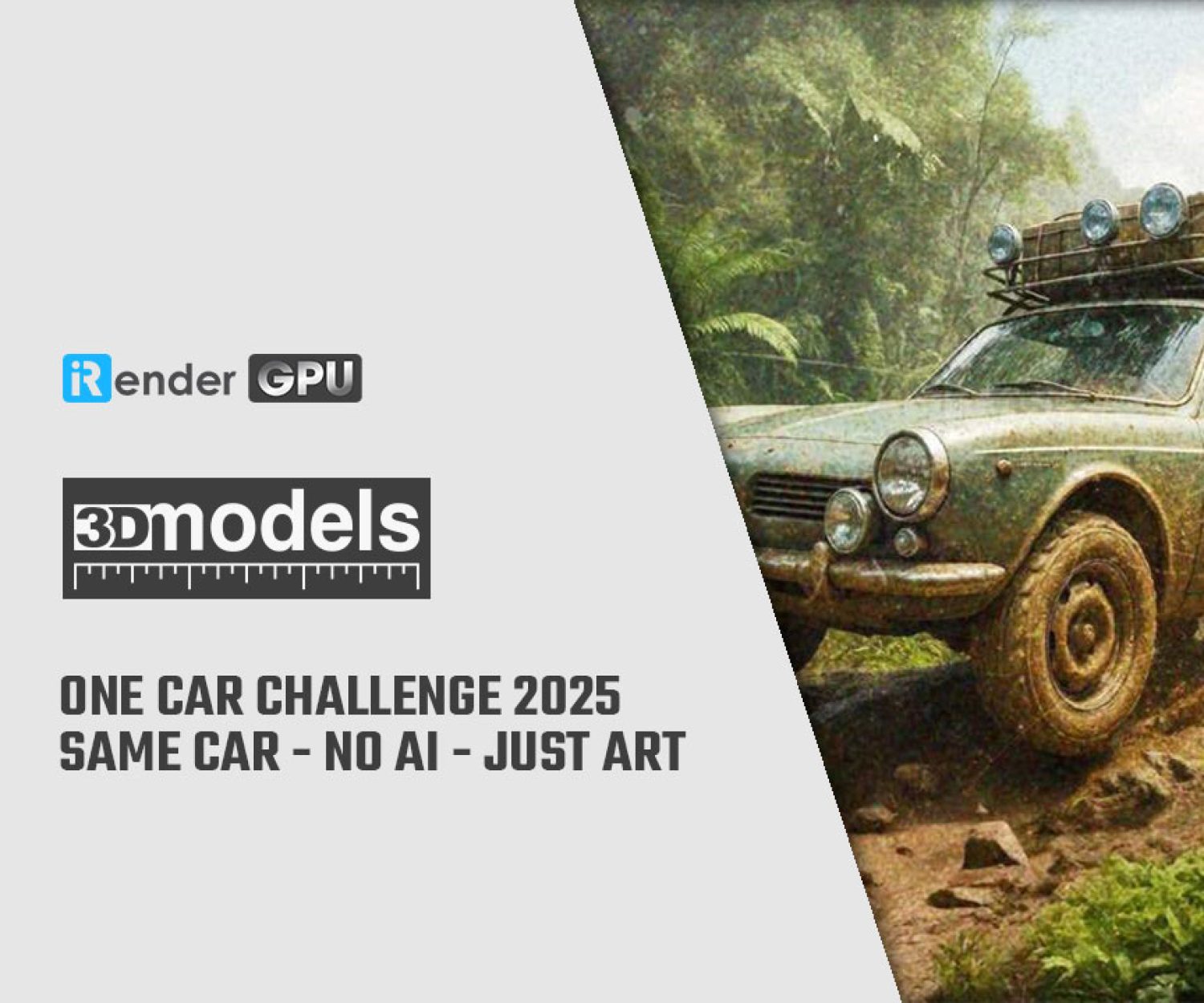 One Car Challenge 2025 Archives | iRender Cloud Rendering Service