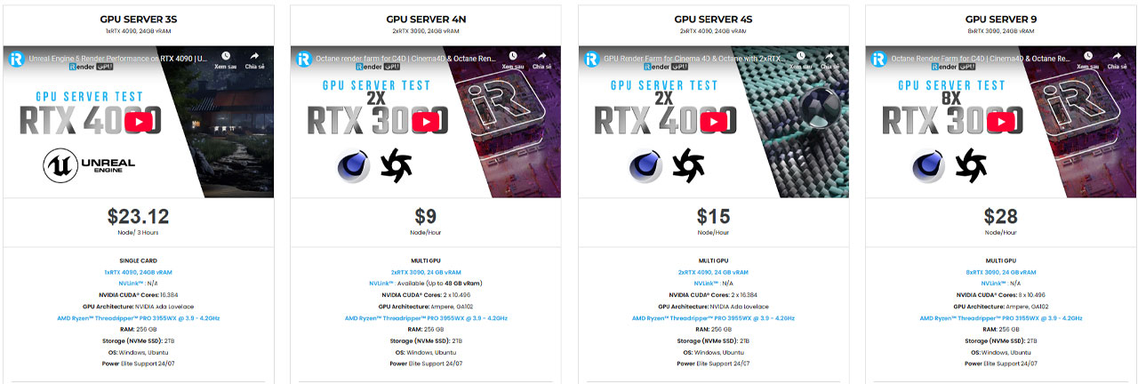 Recommend best GPUs for Stable Diffusion in 2025 with iRender