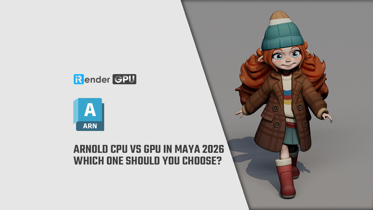 Arnold CPU vs GPU in Maya 2026: Which One Should You Choose? | Arnold Render farm