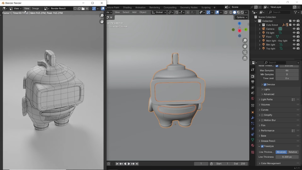 Easy Ways to Create Wireframe Renders in Blender (2025) | Blender Render farm