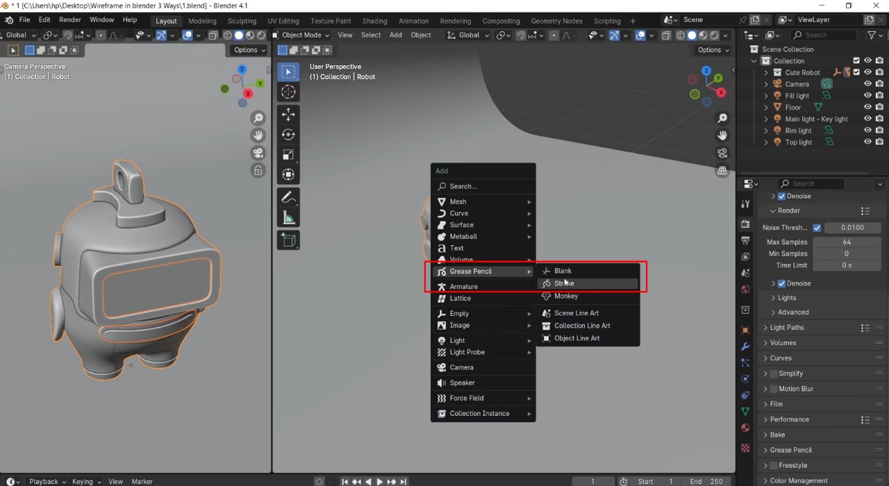 Easy Ways to Create Wireframe Renders in Blender (2025) | Blender Render farm