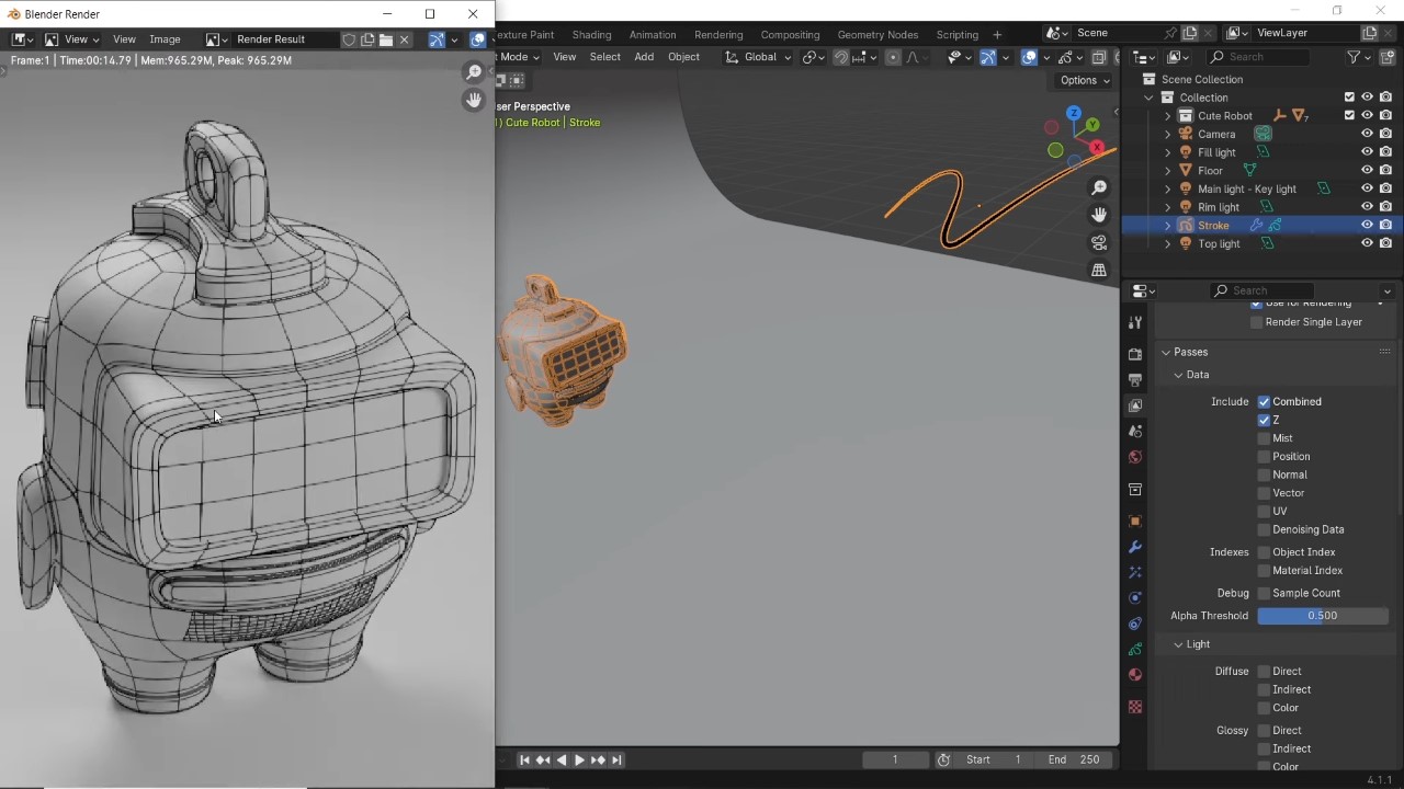 Easy Ways to Create Wireframe Renders in Blender (2025) | Blender Render farm