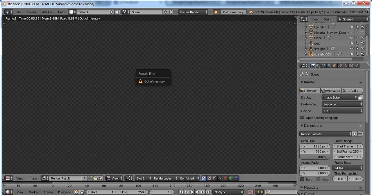 렌더링 중 Blender 충돌 문제를 해결하는 방법