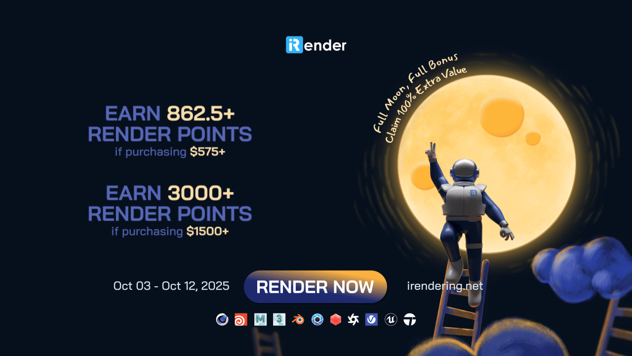 iRender | GPU Render Farm | Cloud Rendering Services