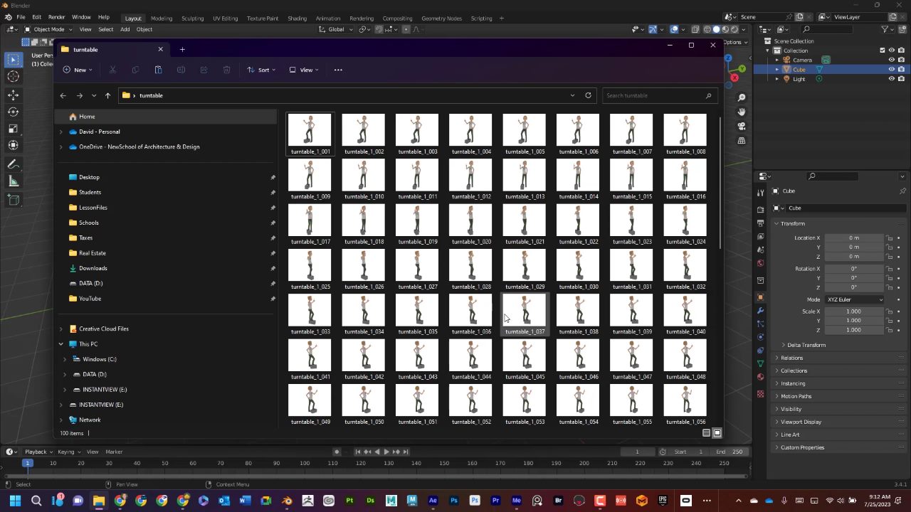 How to convert an Image Sequence into a Video File in Blender ...