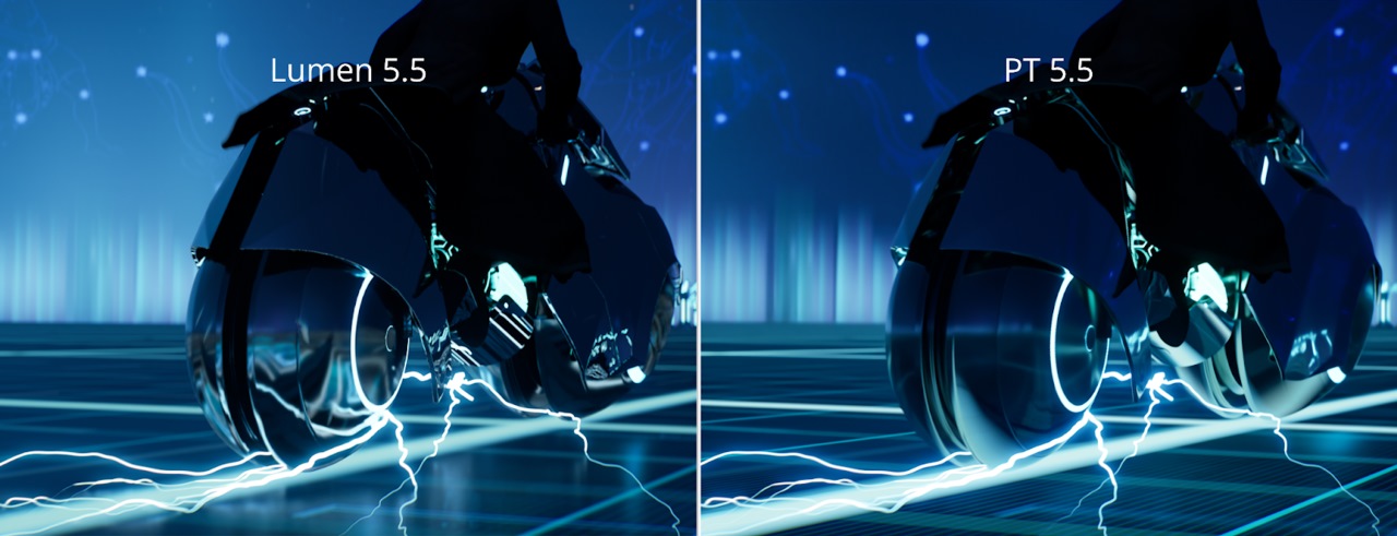 Unreal Engine 5.5에서 Lumen과 Path Tracer 중 어느 것이 더 나을까? | iRender