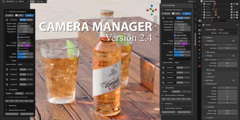 Top 9 Blender Camera Add-ons to Improve Your Renders in 2025 | Blender ...