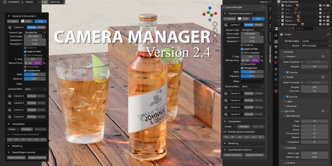 Top 9 Blender Camera Add-ons to Improve Your Renders in 2025 | Blender ...