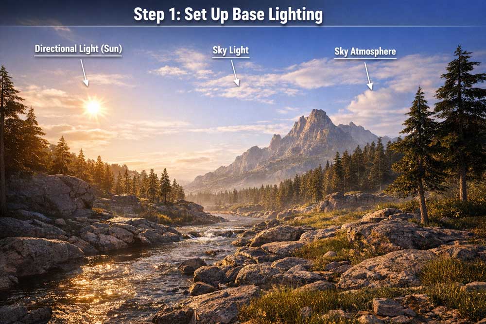 How to Create Atmospheric Fog in Unreal Engine 5 | Unreal Engine Render ...