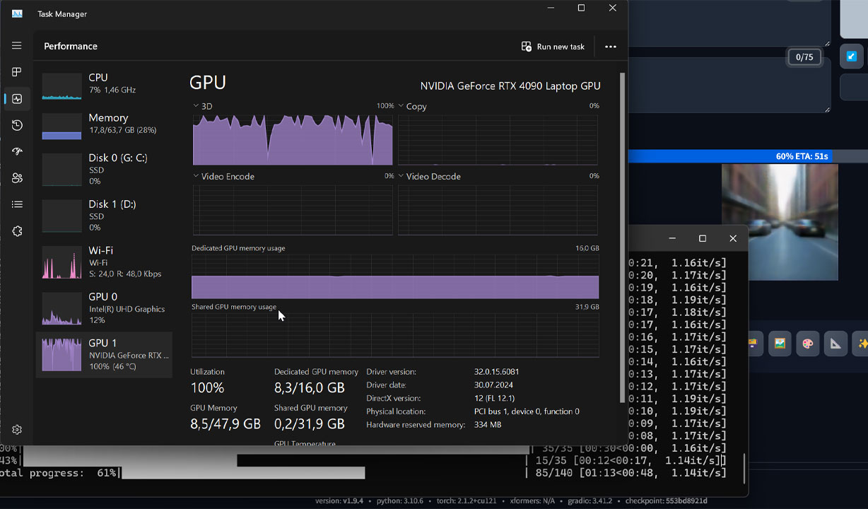 How to fix poor multi-GPU scaling on 4×RTX 4090 in Blender Cycles?