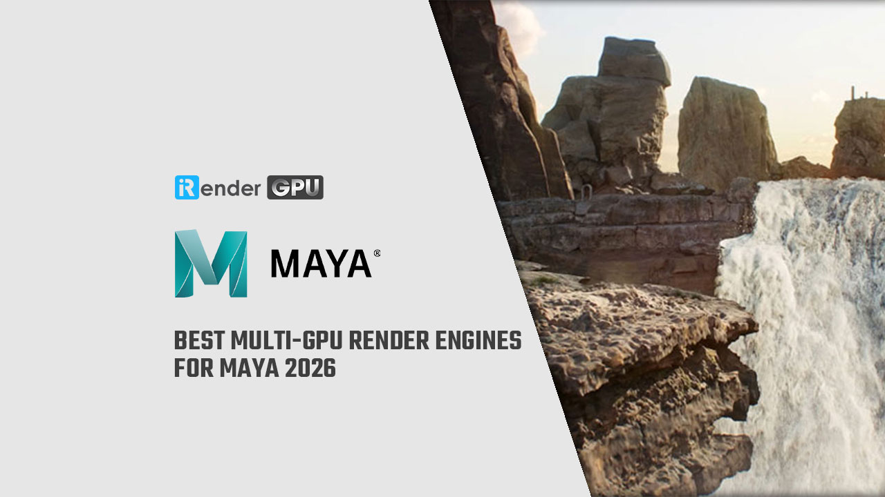 Best multi-GPU render engines for Maya 2026 | Maya Render Farm