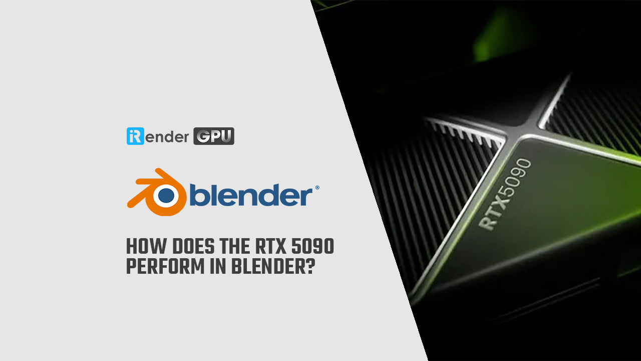 How does the RTX 5090 perform in Blender? | Blender Render farm