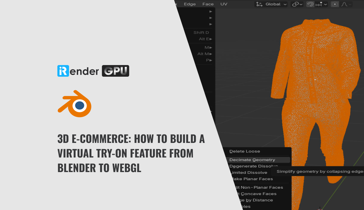 3D E-Commerce: How to Build a Virtual Try-On Feature from Blender to ...