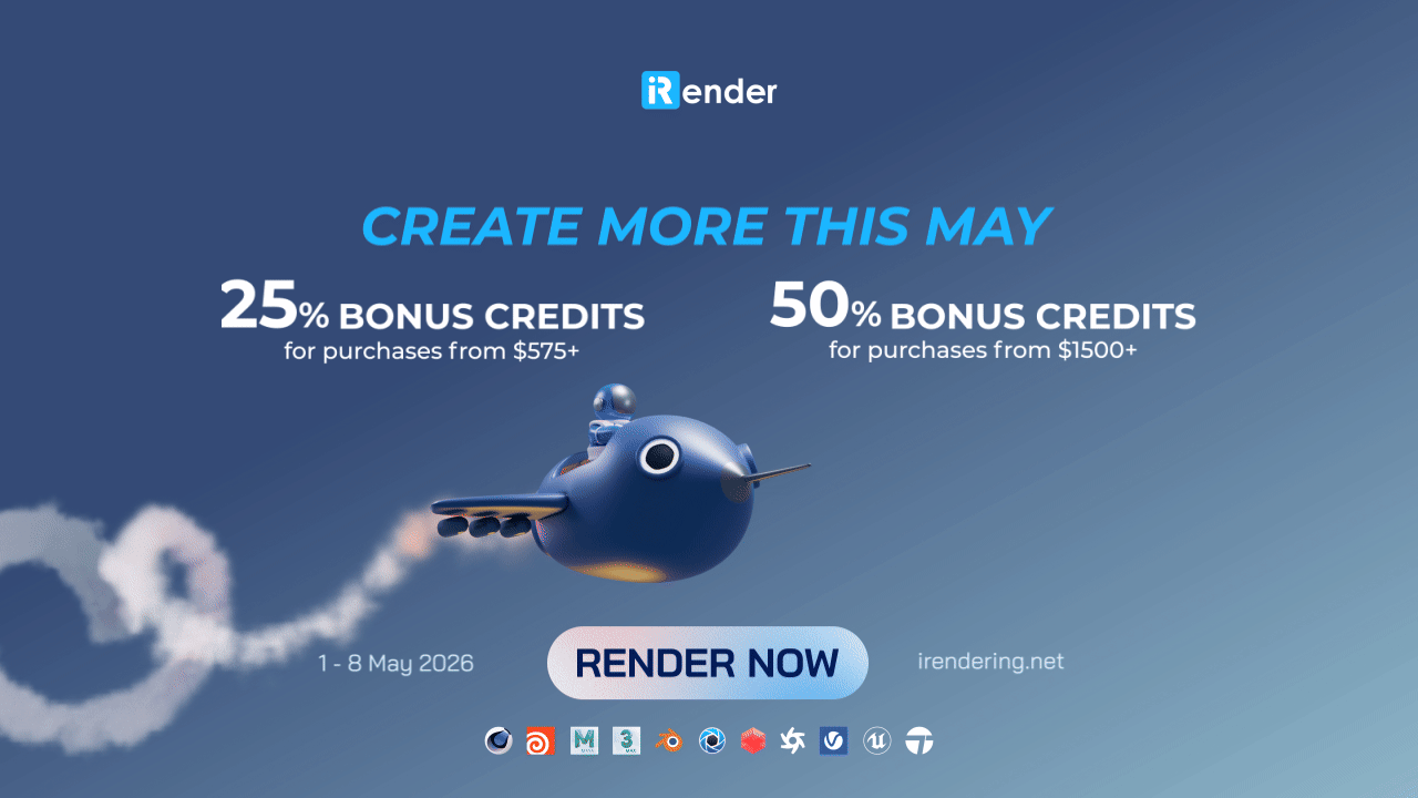 iRender | GPU Render Farm | Cloud Rendering Services